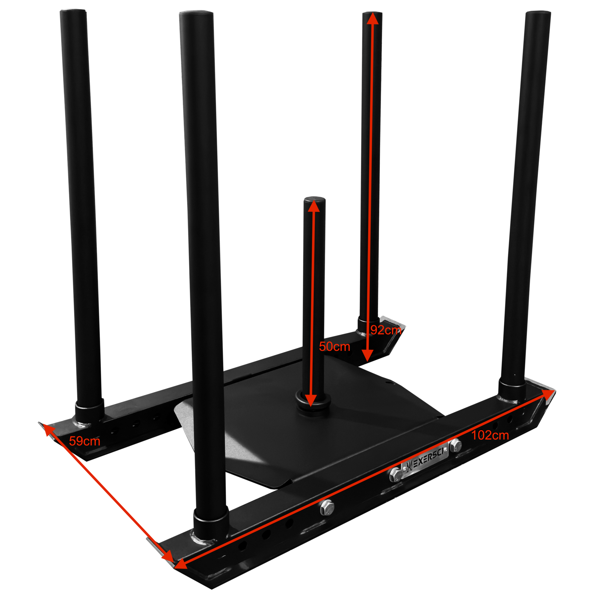 Exersci® Weight Plate Sled | FREE Next-Day Delivery - Exersci